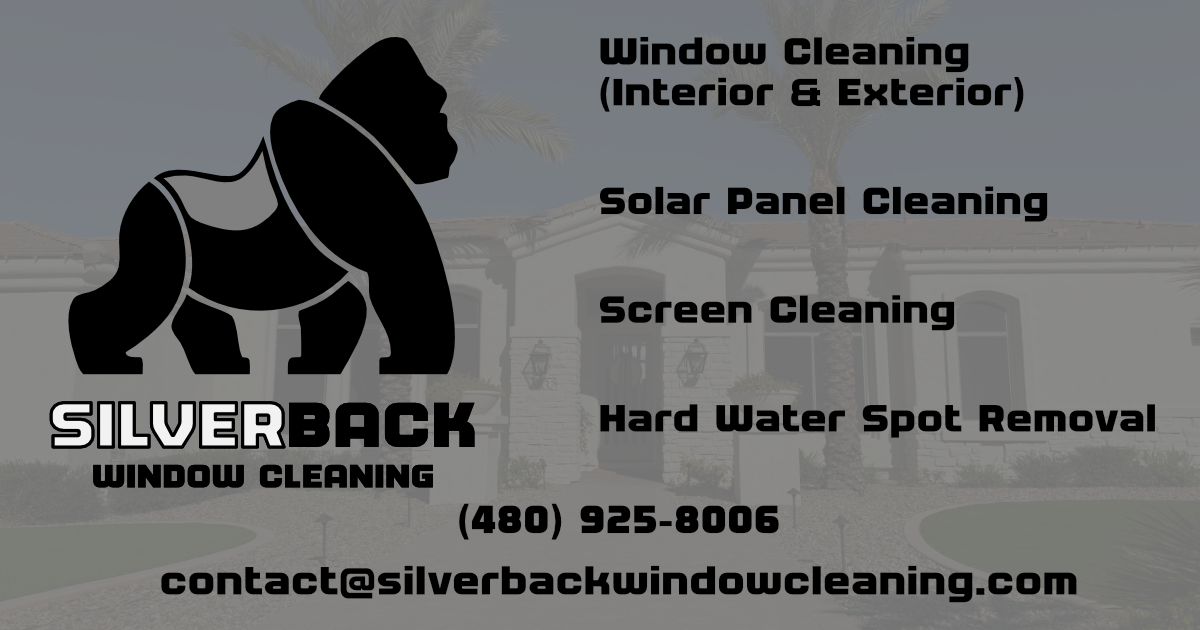 Silverback Window Cleaning | Mesa, AZ